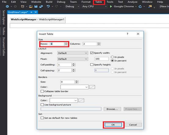 Crud Asp Net Webdatagrid