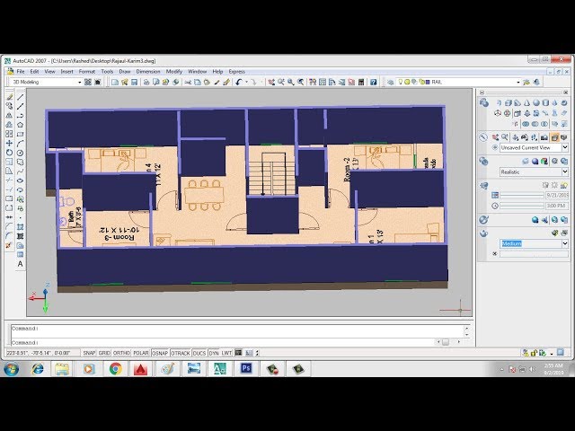 فیلم آموزشی: آموزش سه بعدی autocad 2007 برای مبتدیان - فیلم های اتوکد
