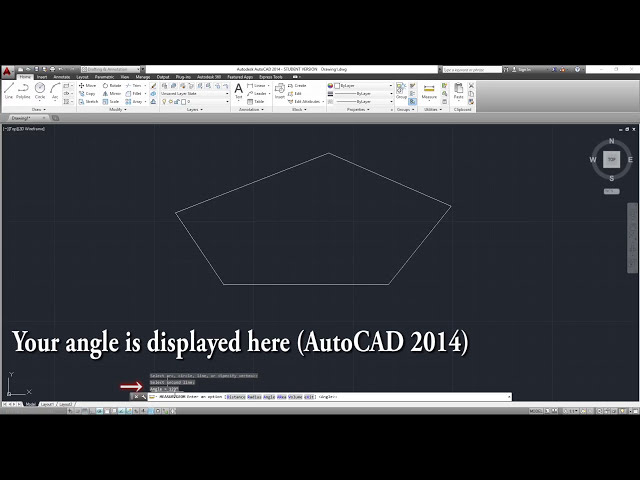 فیلم آموزشی: نحوه اندازه گیری زاویه بین دو خط در اتوکد - فیلم های اتوکد