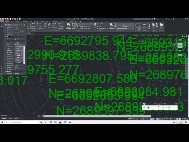 فیلم آموزشی Autocad Xyz مختصات Lisp فیلم های اتوکد