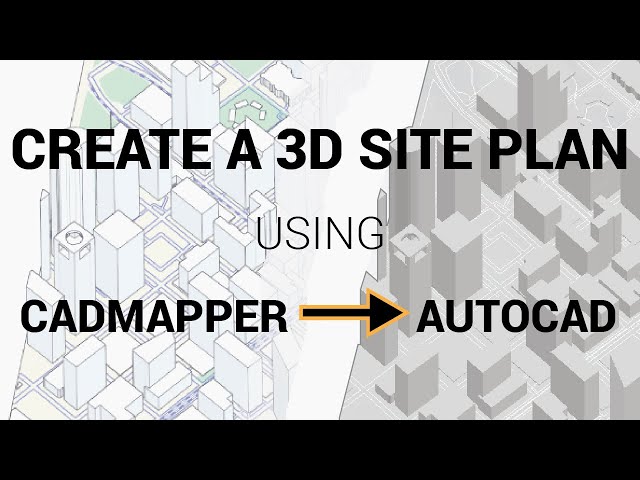 فیلم آموزشی: با استفاده از cadmapper و autocad یک سایت پلان سه بعدی ایجاد کنید با زیرنویس فارسی ...