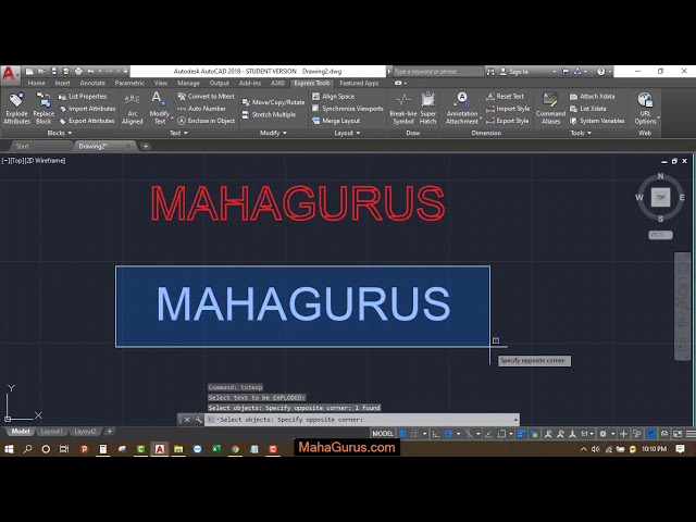فیلم آموزشی: آموزش explode text و multitext در autocad- explode text autocad با زیرنویس فارسی ...