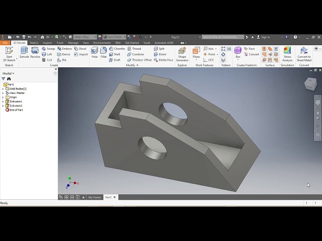 فیلم آموزشی: نحوه رسم بلوک راهنما با استفاده از autocad، inventor، autodesk (مهندسی مکانیک ...