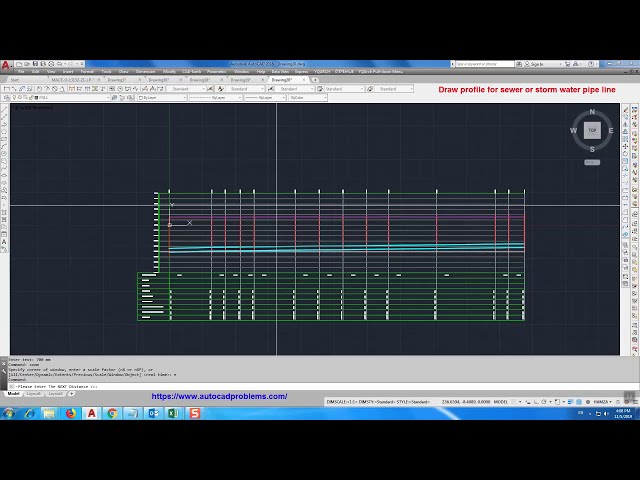 فیلم آموزشی: lisp برای رسم پروفیل خط لوله فاضلاب و طوفان اتوکد | روال autocad lisp برای ترسیم ...