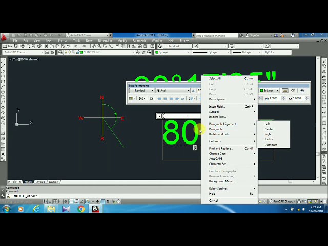 فیلم آموزشی: نحوه درج علامت درجه در word excel و autocad - فیلم های اتوکد