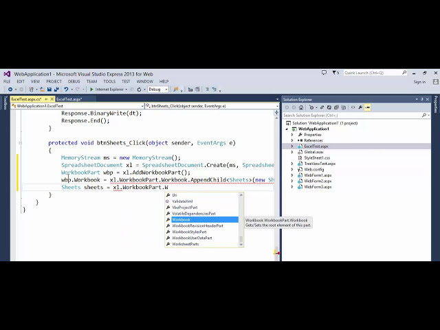 فیلم آموزشی: OpenXml - ASP.Net - نحوه ایجاد Excel on fly با چندین برگه - فیلم های آموزش اکسل Excel