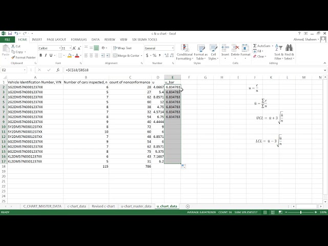 فیلم آموزشی: آزمایش کنترل ویژگی u-chart MS Excel با زیرنویس فارسی - فیلم های آموزش اکسل Excel