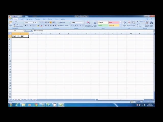 فیلم آموزشی: نحوه چاپ از نرم افزار DYMO Label Add in Windows Excel - فیلم های آموزش اکسل Excel