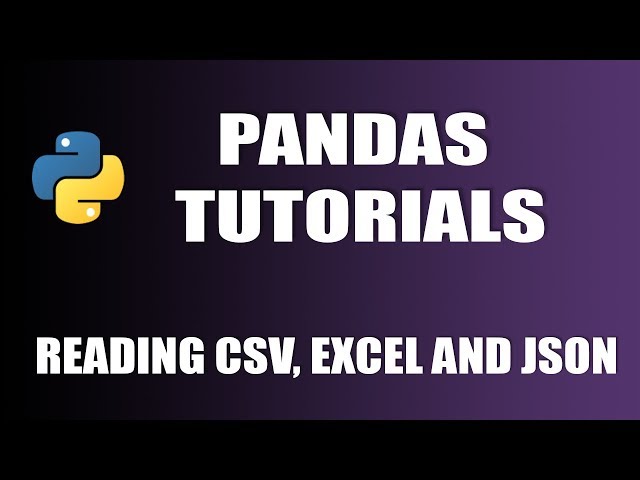 فیلم آموزشی: Pandas Tutorials: خواندن داده ها از CSV، Excel و JSON با زیرنویس فارسی - فیلم های ...