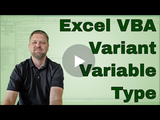 فیلم آموزشی نوع متغیر Excel Vba Macro چیست؟ با زیرنویس فارسی فیلم