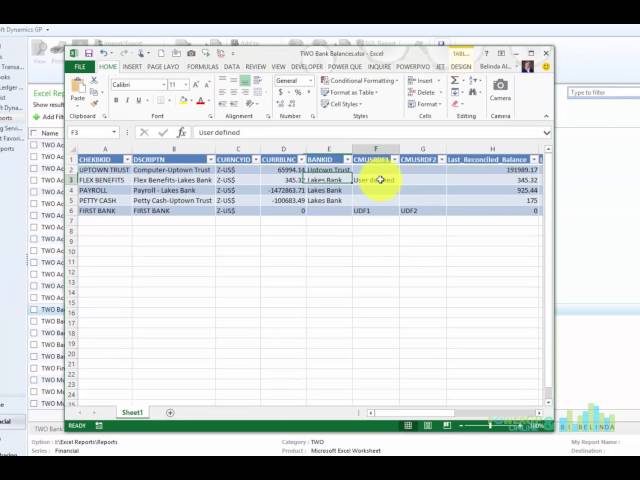 فیلم آموزشی: از SmartList تا Excel Refreshable Reports در Microsoft Dynamics GP با زیرنویس فارسی ...