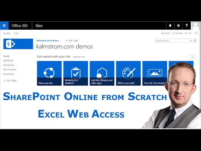 فیلم آموزشی: SharePoint Excel Web Access Web Part با زیرنویس فارسی - فیلم های آموزش اکسل Excel