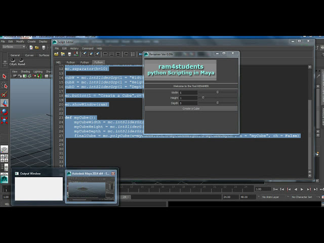 فیلم آموزشی Python In Maya Python Scripting Part05 Slider And Text Inputs با زیرنویس