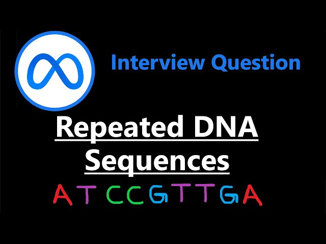 فیلم آموزشی توالی های مکرر Dna Leetcode 187 Python با زیرنویس فارسی فیلمهای Python