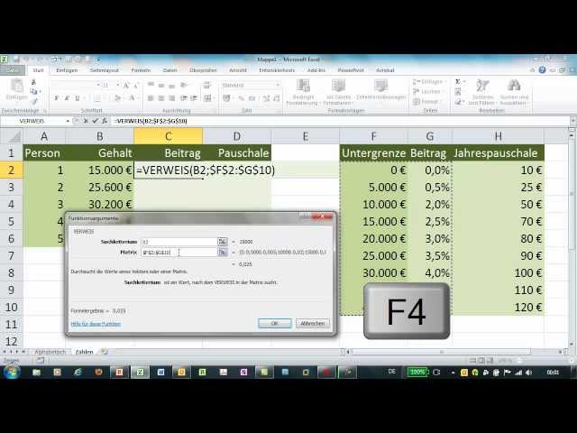 فیلم آموزشی Excel Verweis Matrixfunktionen فیلم های آموزش اکسل Excel
