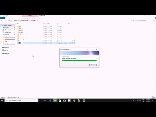 فیلم آموزشی Aws Lambda Pandas Numpy Python 3 با زیرنویس فارسی فیلمهای Python ویدئو