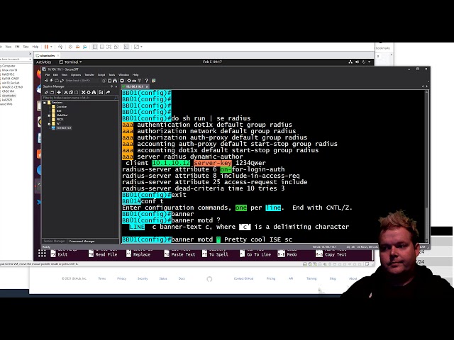 فیلم آموزشی Cisco Ise V3 Lessons Automating Switch Configuration W Python Netmiko با زیرنویس