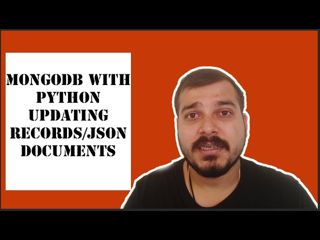 فیلم آموزشی آموزش 5 Mongodb With Python Updating Recordsdata Science فیلمهای Python