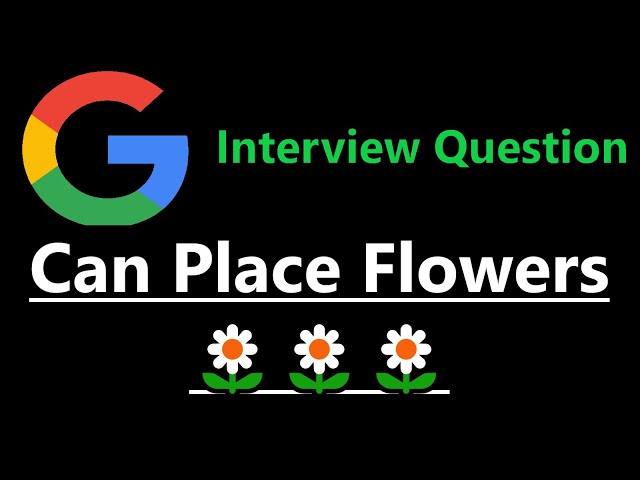 فیلم آموزشی Can Place Flowers Leetcode 605 Python با زیرنویس فارسی فیلمهای Python ویدئو