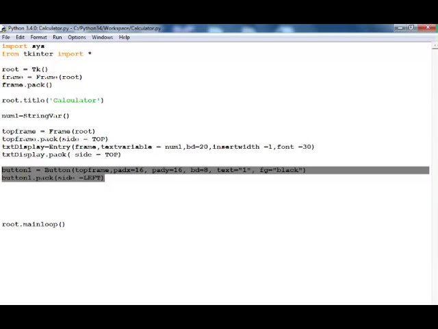 فیلم آموزشی آموزش Python Tkinter Gui 1 نحوه ایجاد ماشین حساب با