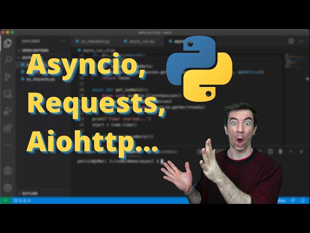 فیلم آموزشی Python Asyncio، Requests، Aio تماس‌های Api سریع‌تر