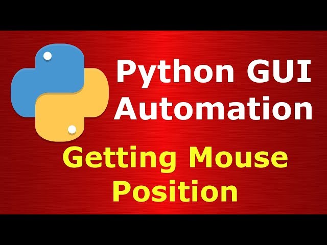 فیلم آموزشی Python Automating Gui گرفتن موقعیت ماوس آموزش Pyautogui