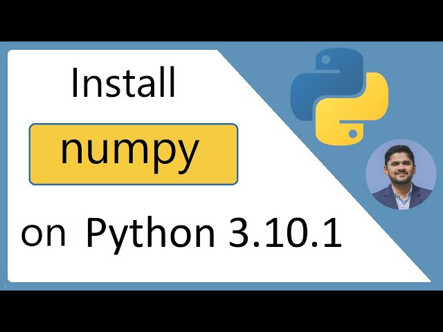 فیلم آموزشی نحوه نصب کتابخانه Numpy در پایتون 3101 ویندوز 10 فیلمهای Python ویدئو های