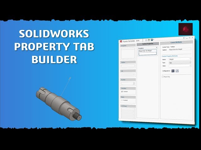 فیلم آموزشی: SOLIDWORKS CUSTOM PROPERTY TAB BUILDER با زیرنویس فارسی - فیلم های آموزش نرم ...