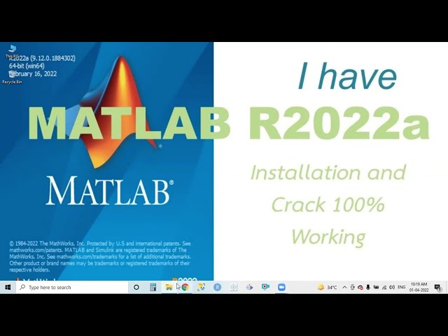 فیلم آموزشی: MATLAB R2022a: نحوه نصب و کرک کردن و فعال کردن MATLAB R2022a [100٪ کار می کند] از ...