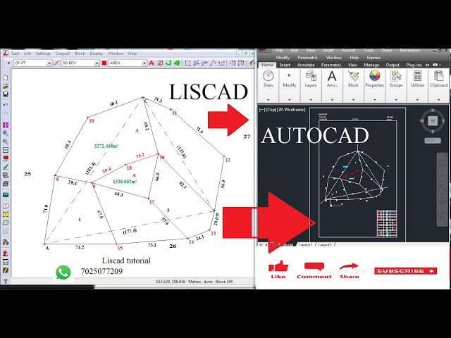 فیلم آموزشی: صادرات از liscad به autocad - فیلم های اتوکد