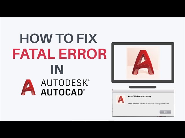 فیلم آموزشی: رفع خطای کشنده اتوکد قسمت 1 - فیلم های اتوکد