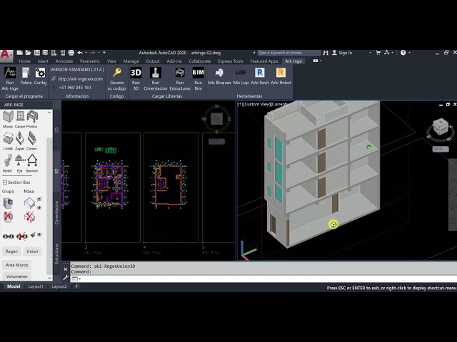 فیلم آموزشی: Section box autocad - revit (پلاگین ark inge نسخه 21.4) با ...