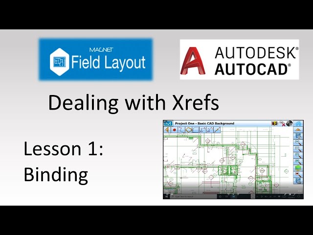 فیلم آموزشی: binding xrefs در اتوکد با زیرنویس فارسی - فیلم های اتوکد