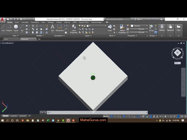 فیلم آموزشی: نحوه استفاده از viewcube در تنظیمات autocad- viewcube ...