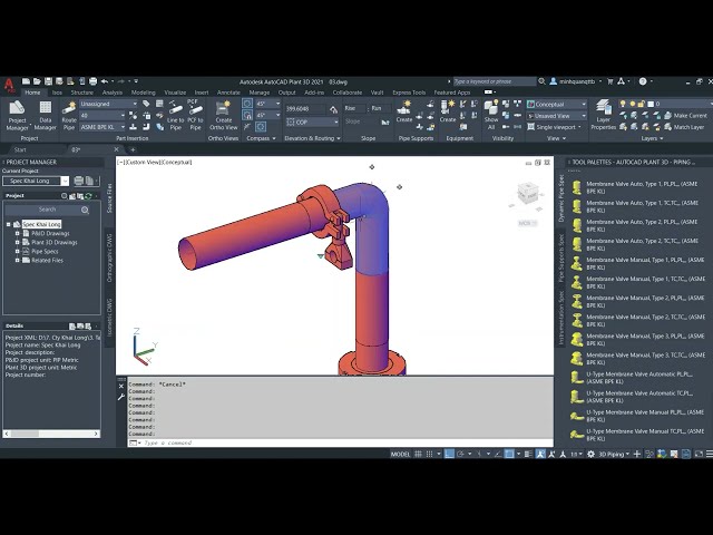 فیلم آموزشی: کاتالوگ asme bpe برای autocad plant 3d - فیلم های اتوکد