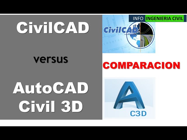 فیلم آموزشی: مقایسه بین civilcad در مقابل autocad civil 3d با زیرنویس ...