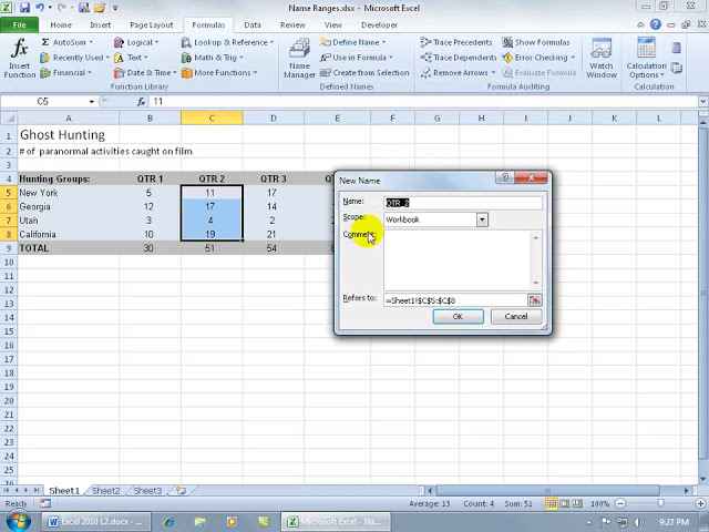 فیلم آموزشی: Excel 2010: Name Box با زیرنویس فارسی - فیلم های آموزش ...