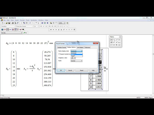 فیلم آموزشی: Mathcad-ورودی داده های Mathcad به اکسل مهندسی عمران - فیلم ...