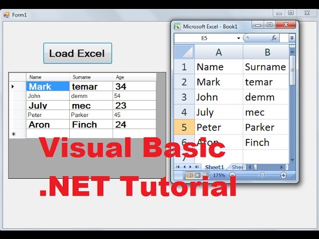 فیلم آموزشی: آموزش Visual Basic .NET 53 - نحوه وارد کردن فایل اکسل به ...