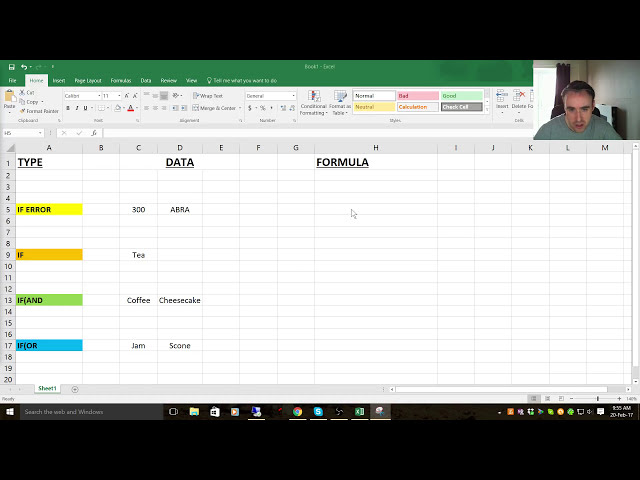 فیلم آموزشی: Excel - IFERROR، IF، IF(AND، IF(OR با زیرنویس فارسی - فیلم ...