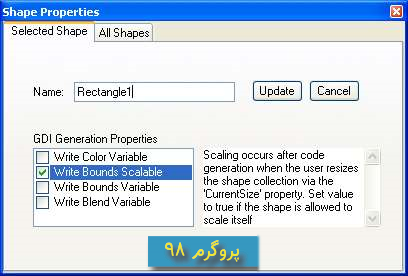 دانلود سورس کد پروژه تبدیل اشکال vector graphic رسم شده توسط کاربر به ...
