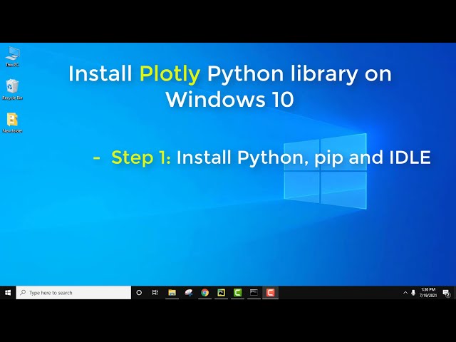 فیلم آموزشی: نحوه نصب کتابخانه Plotly Python در ویندوز 10 | راهنمای نصب ...