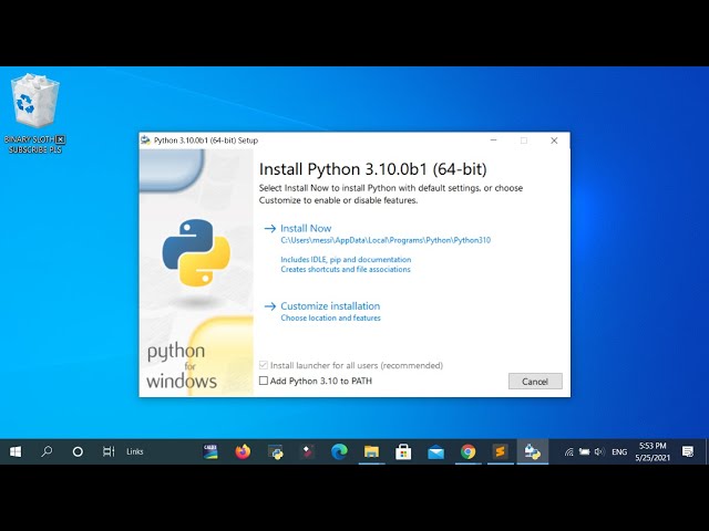 فیلم آموزشی: نحوه دانلود و نصب پایتون 3.10.0 در ویندوز - فیلمهای python ...