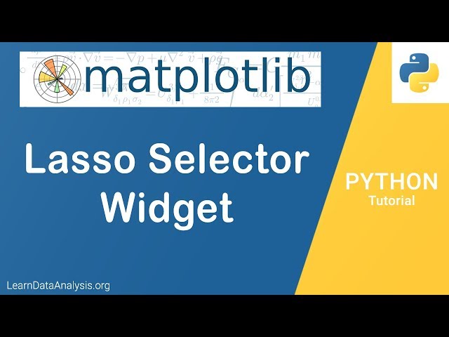 فیلم آموزشی: Matplotlib Lasso Selector Widget | آموزش پایتون - فیلمهای ...