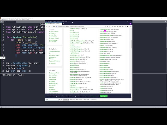 فیلم آموزشی: ساخت دفترچه یادداشت با استفاده از پایتون و PyQt5 (آموزش ...