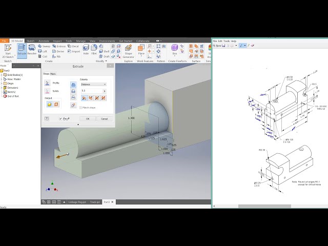فیلم آموزشی: Autodesk Inventor 2019 -Train Body - Train Project - آموزش ...