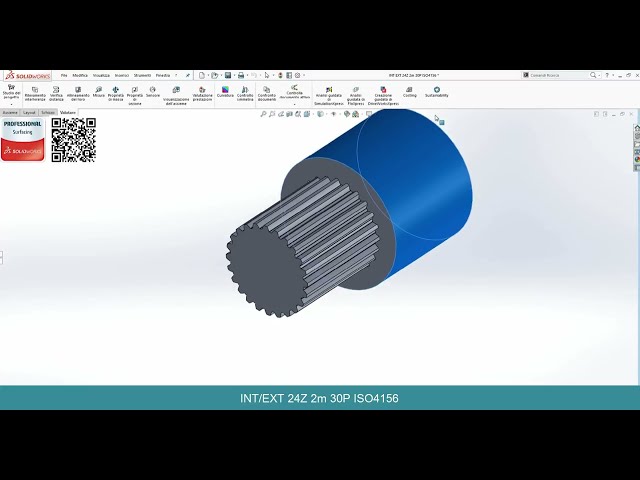 فیلم آموزشی: INVOLUTE SPLINE SHAFT SOLIDWORKS - فیلم های آموزش نرم ...
