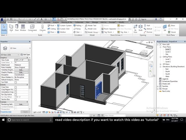 فیلم آموزشی: Revit Complete Project #8 | طراحی خانه مدرن در Revit ...
